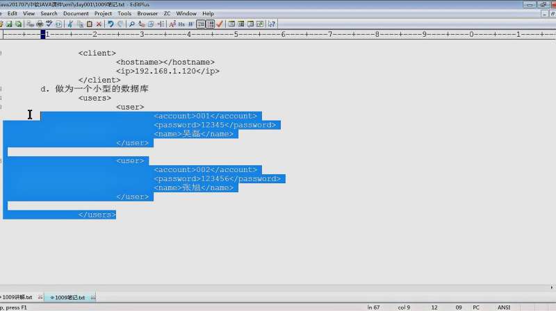 Java编程:XML语言的作用