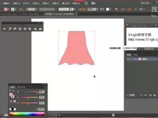 AI教程淘宝店铺促销标签的制作平面设计illustrator教程-2015-1-5