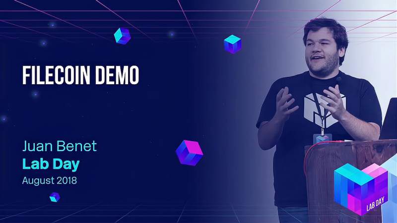 IPFS/Filecoin创始人现场表演如何挖矿