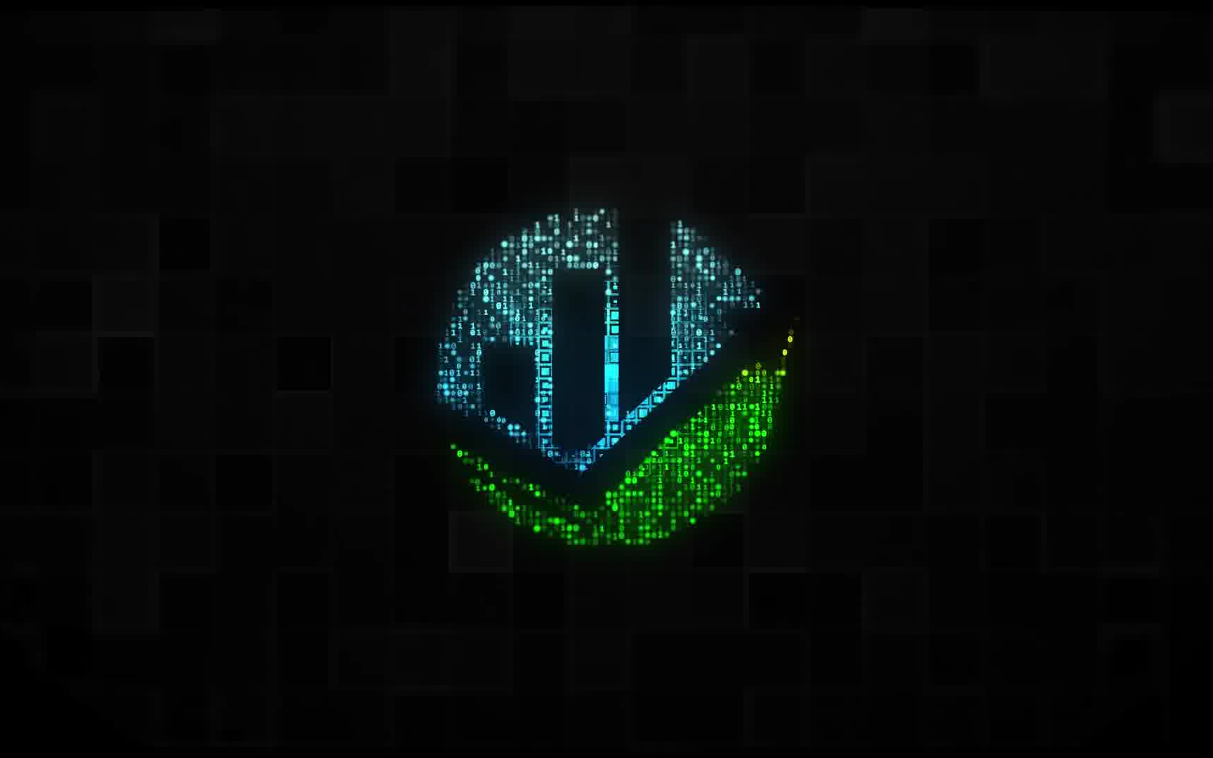 ...科技数字汇聚数字马赛克汇聚特效的公司企业品牌商品店铺标志动态...