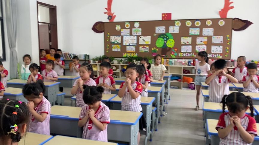 欢迎星星幼儿园的小朋友来我校体验小学生活ߥ�ߥ�ߥ�#记录校园...