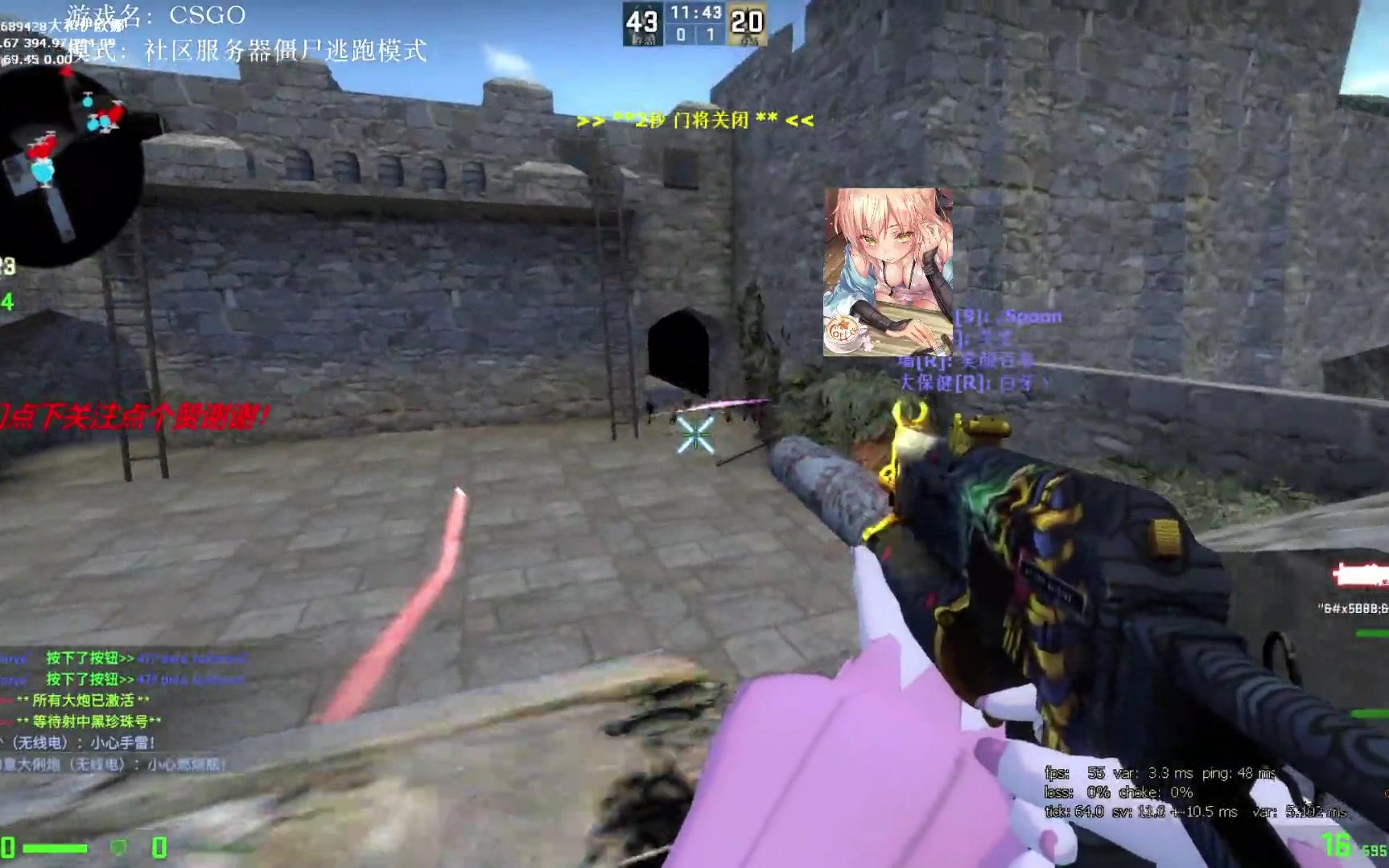 加勒比海盗:罗亚尔港,经典还原激情逃跑CSGO僵尸逃跑