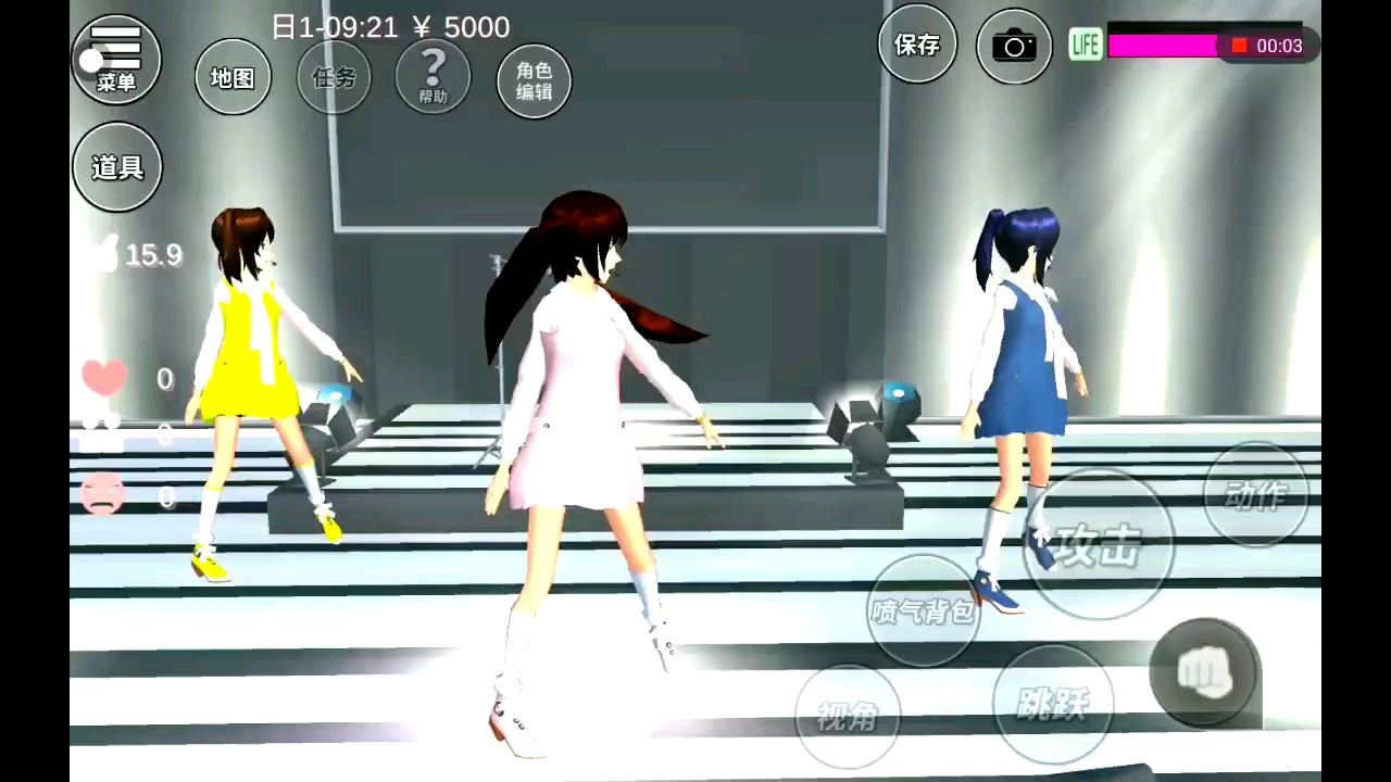 樱花校园模拟器:甜美舞蹈团