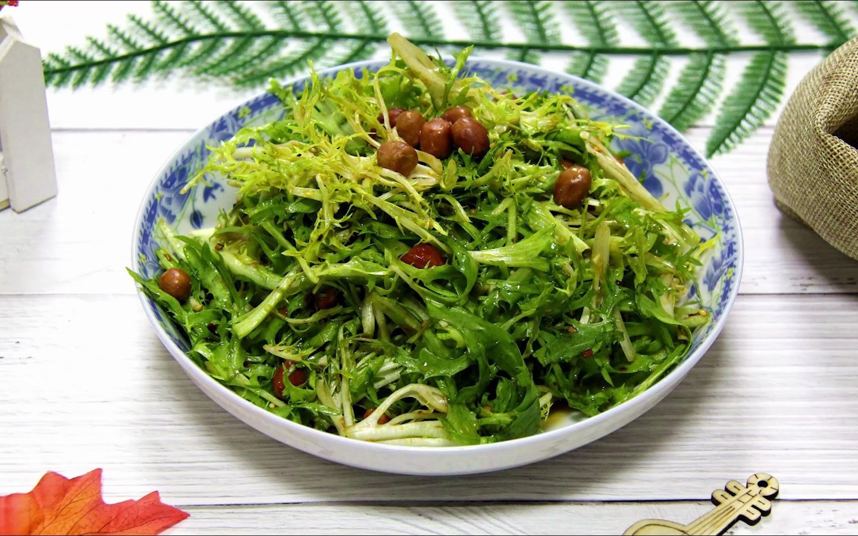 苦苣怎么做好吃,爽口开胃不油腻,制作步骤还简单