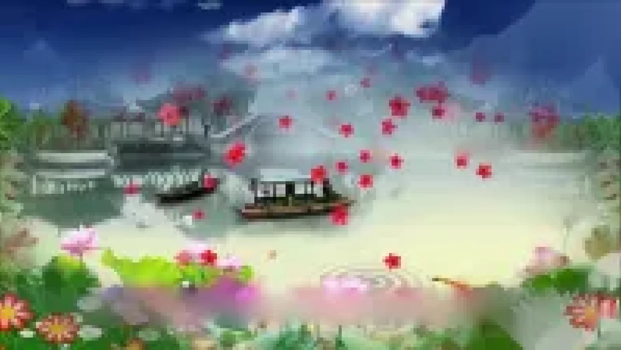 江南风景背景视频:江南美(小雨制作)