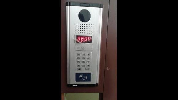 楼宇对讲工程测试