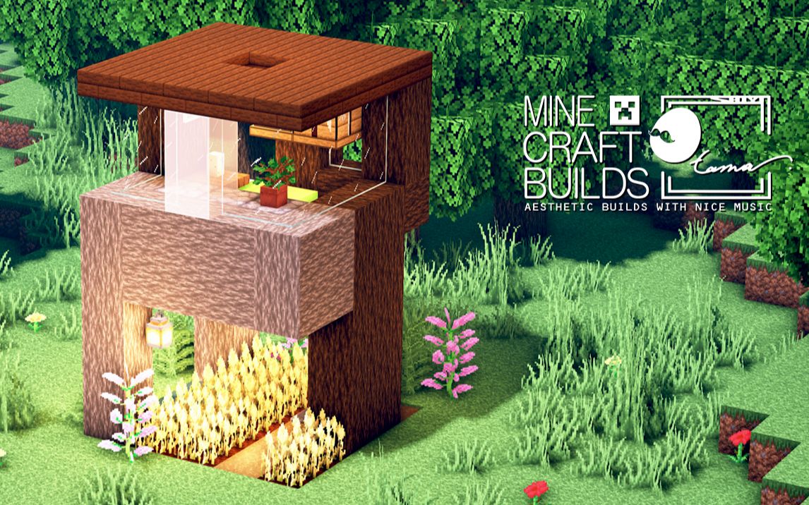 【我的世界建筑教学】5x5现代小屋~~