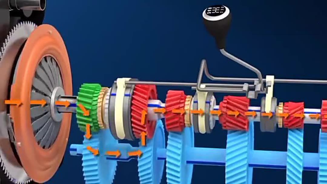 开车时离合器怎么工作老外动画演示,原来半坡起步是这样的