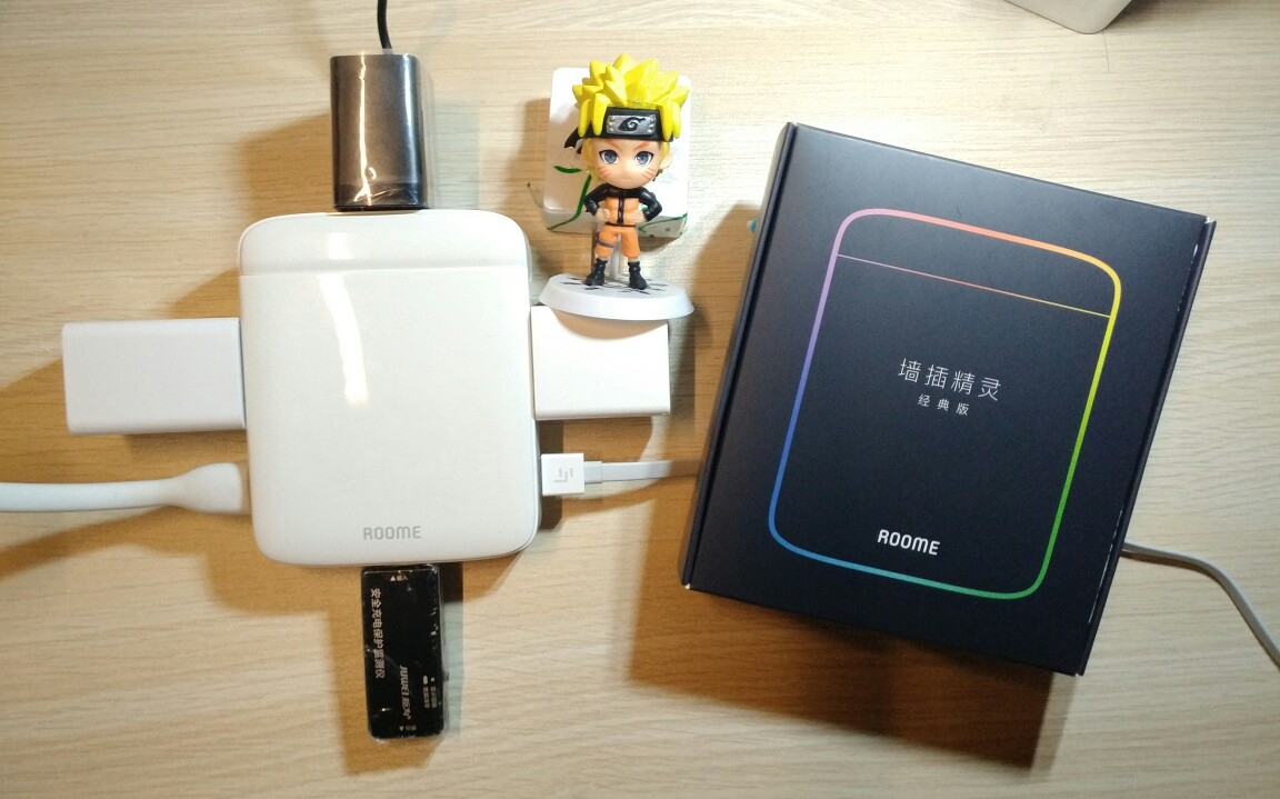 再也不怕没法接电了?ROOME墙插精灵(一分六)开箱上手