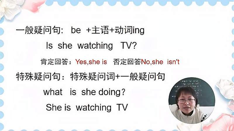 小学语法精讲,现在进行时讲解