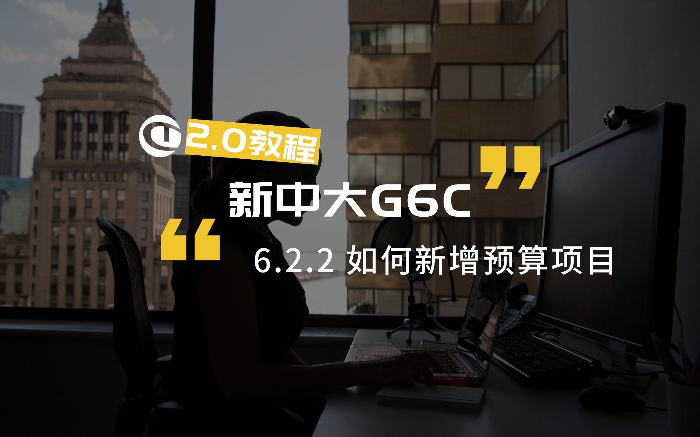 6.2.2 如何新增预算项目