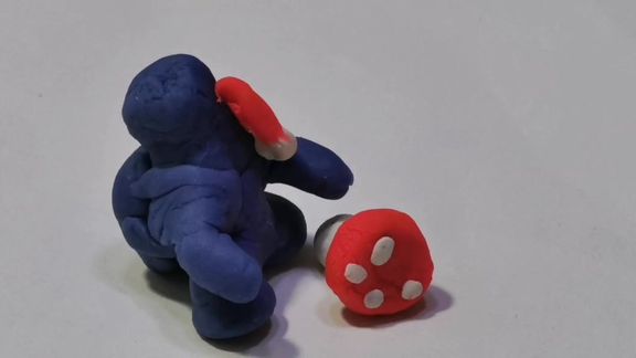 红伞伞白杆杆定格动画版#多喜欢#红伞伞白杆杆