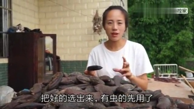 小妹熬皂角何首乌洗头,不用任何洗发水,头发真的能变黑吗?