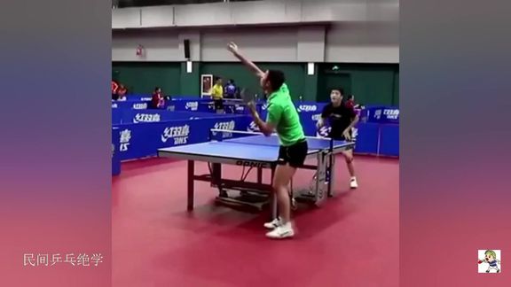 最佳球!许昕爆冲樊振东!