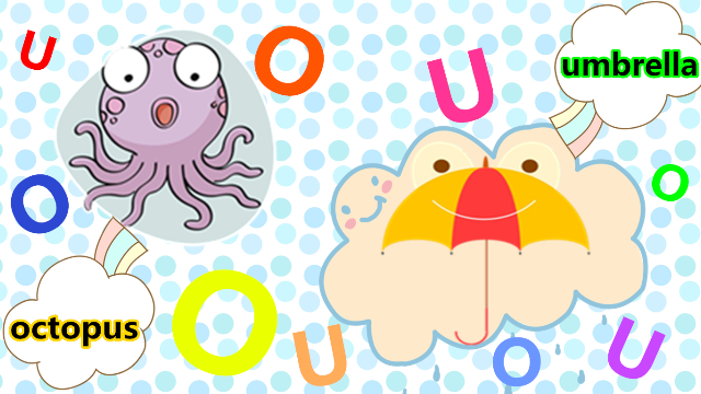 叮当姐姐的英语课堂第十六集幼儿学简笔画英语O,U