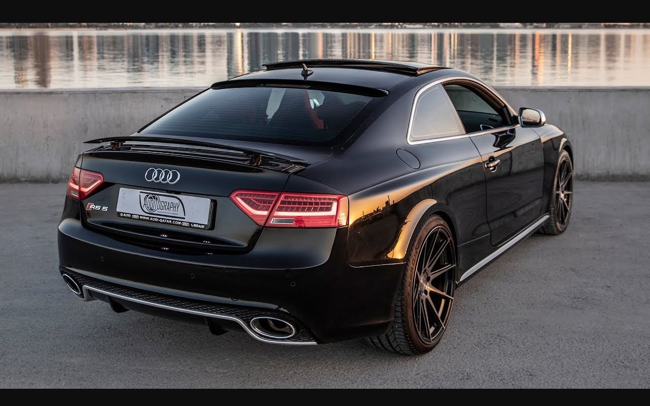 最后一辆有灵魂的奥迪? 奥迪RS5 V8 4.2 - 未来图标细节 (450马力,V8 ...