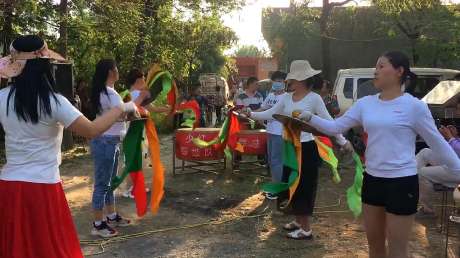 农村传统民间艺术表演,好听好看很精彩,简直太魔性了