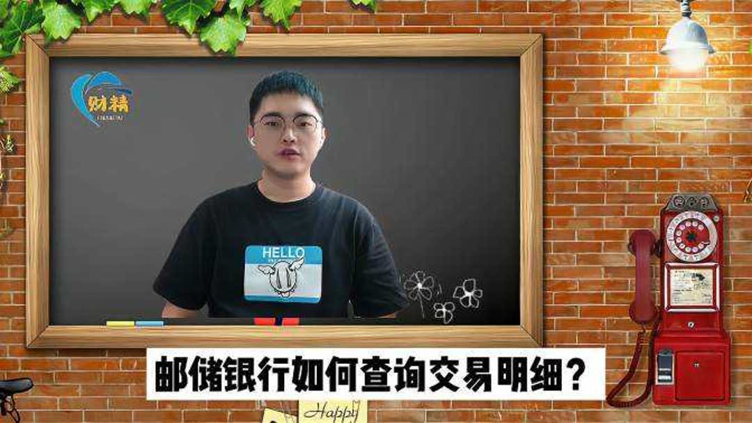 邮储银行如何查询交易明细?