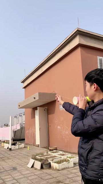超好玩的纸杯纸飞机,制作简单飞得又高又远亲子手工,纸飞机