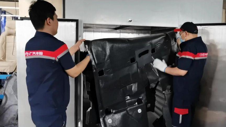 #广汽丰田富达航海路店 ♻️大雨过后,车辆维修流程