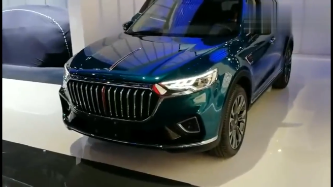 红旗上海车展展区实拍,这颜值气场超高!