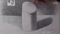 素描基础入门视频教程_素描铅笔的正确握笔姿势以及用排线给圆柱...