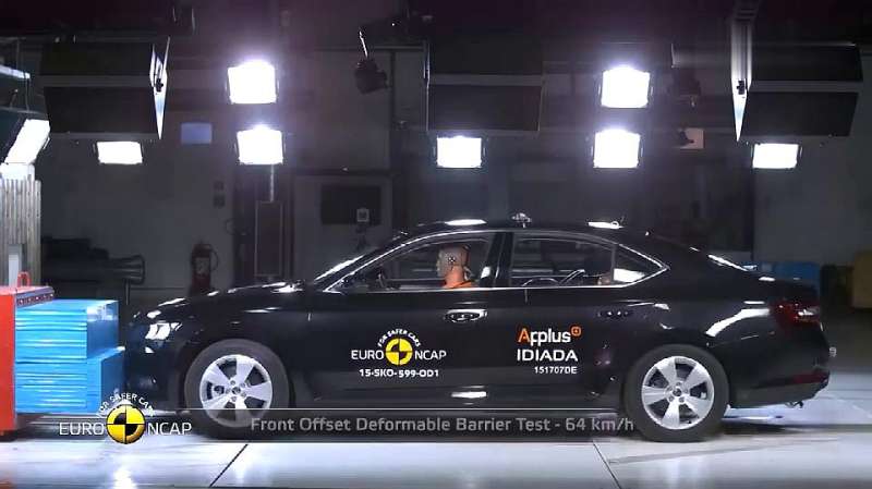 你的汽车安全吗,斯柯达速派碰撞测试视频,一起来看看吧