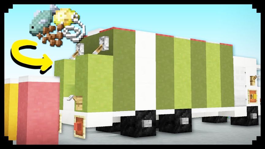 我的世界怪物学院-如何制造垃圾车