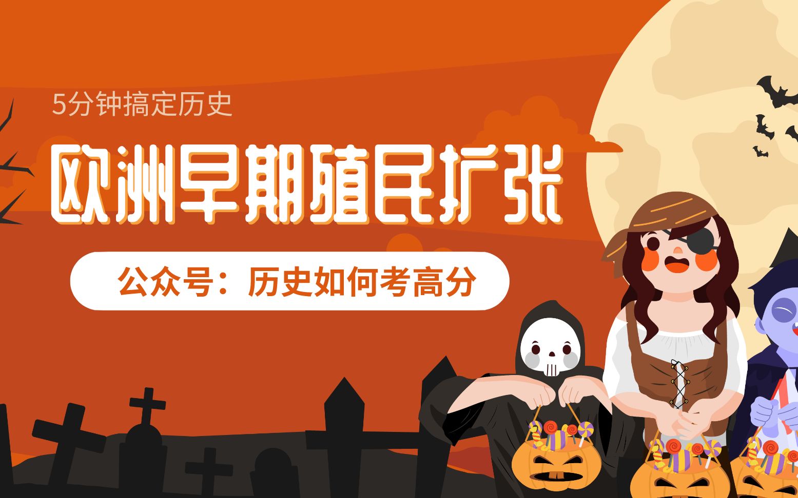 5分钟搞定历史:欧洲早期殖民扩张(必修二 第6课)