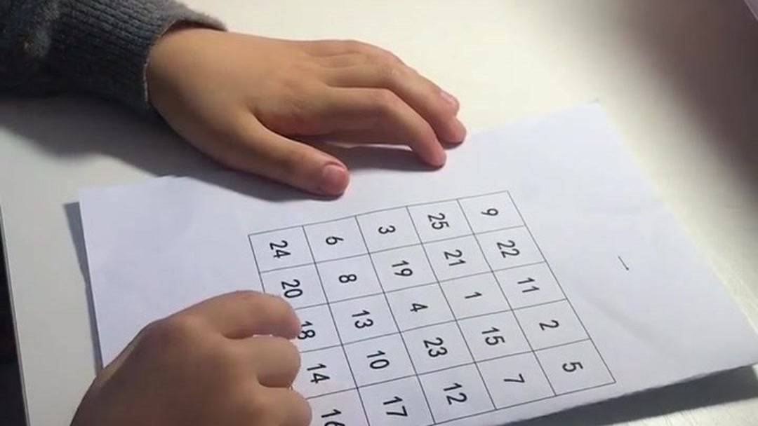 舒尔特注意力集中训练法,36秒啦,加油