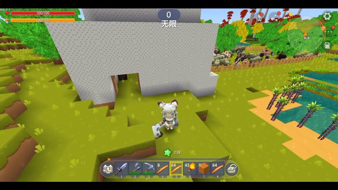 迷你世界3 岳岳的农场牧场