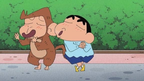 小新遇到了和自己长相甚至行为举止,一模一样的猴子