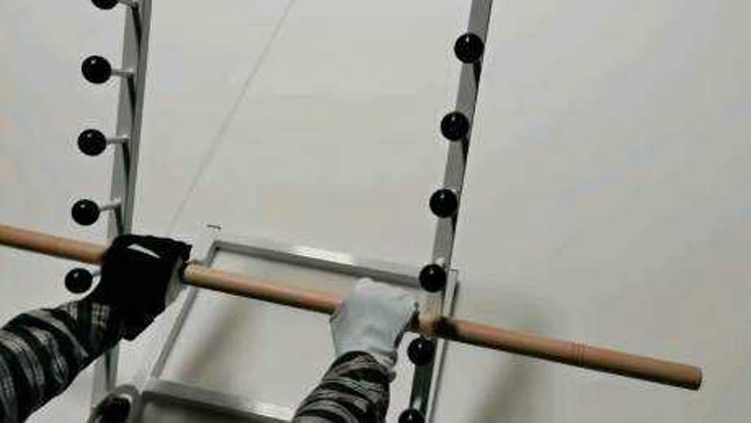 脑梗后偏瘫患者,肩关节抬举训练器在康复治疗中的应用,大家试试