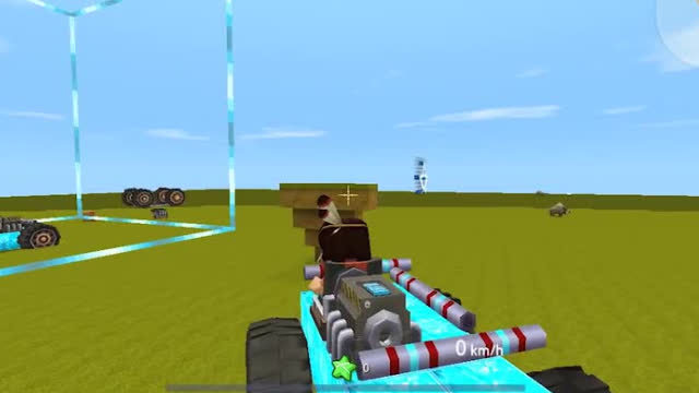 迷你世界小乾教学:这是撞到了什么?