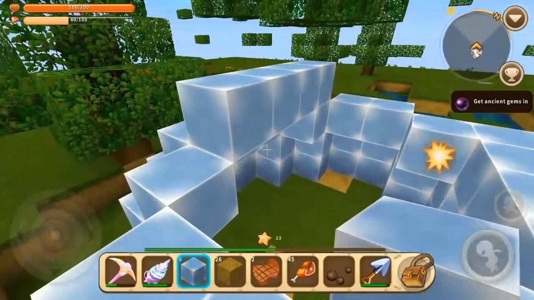 迷你世界之房子完成看着还不错嘛