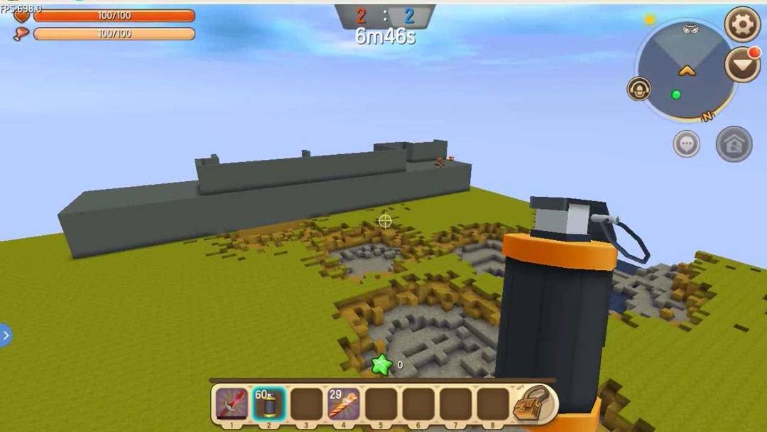 迷你世界野人来了无敌版吊打房主!溜溜游戏