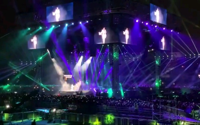 【华晨宇】2019海口演唱会首唱新歌(疯人院) 超好听!