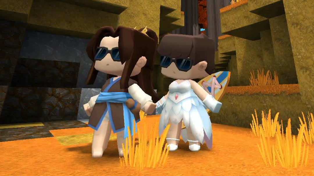 【大白晓晓】迷你世界矿石大陆1红衫木森林的基友