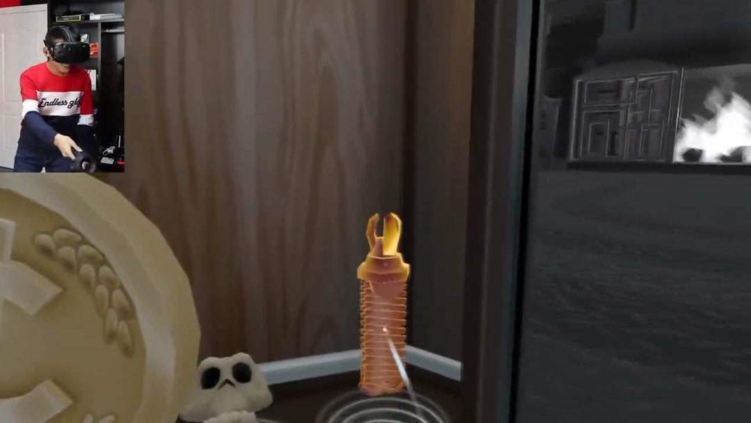 VR电梯模拟器放大任何物体的神秘屋!鲤鱼同款