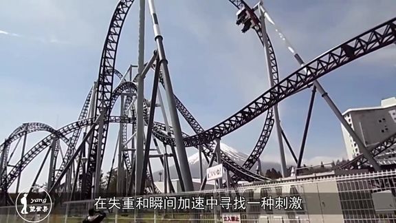 世界上最陡的过山车:自由落体加个7大回环,没人敢坐第二次!