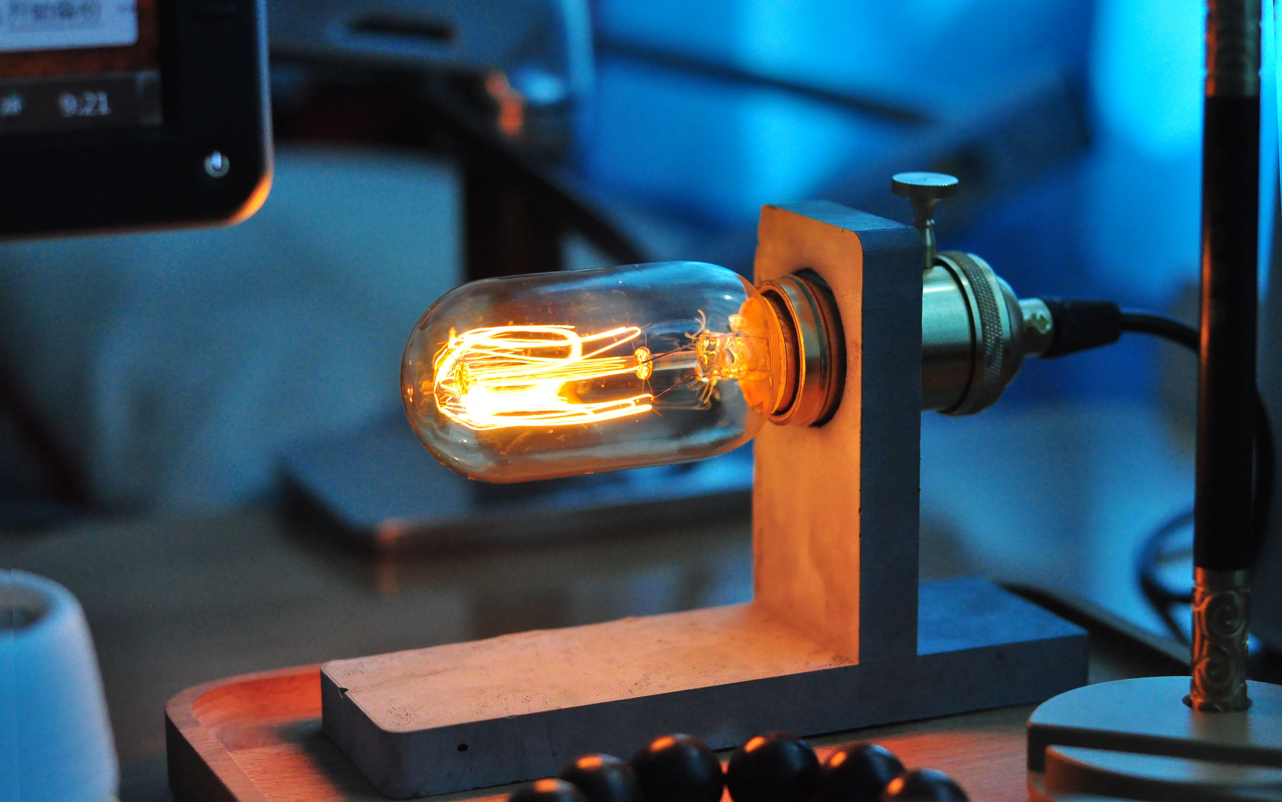 米客Lab-用3D打印制作水泥台灯,还是城里人会玩!