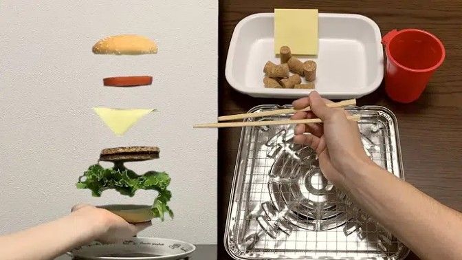 定格动画:用不一样的方式制作汉堡