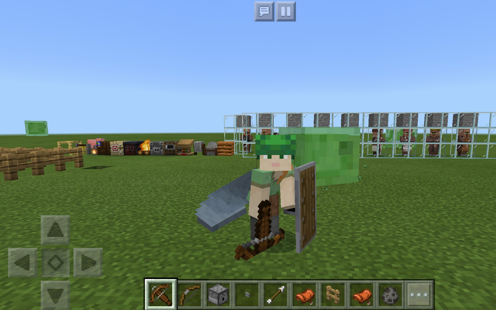 我的世界:弓.弩.发射器哪个更厉害?