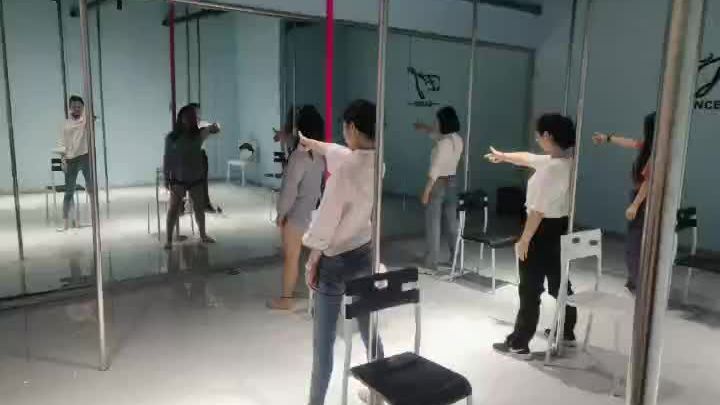 零基础的宝贝们打卡,两节课学的舞蹈,期待完整版#钢管舞