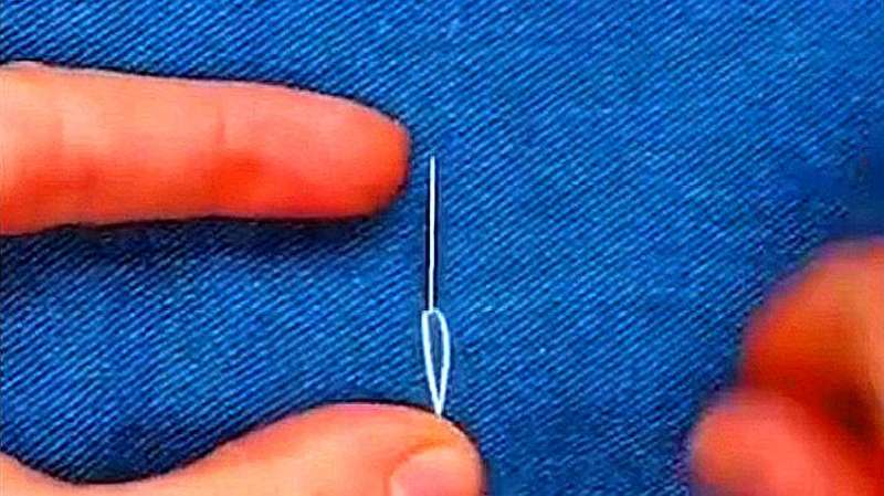 生活小技巧,缝补衣服的隐形针法,你学会了吗?