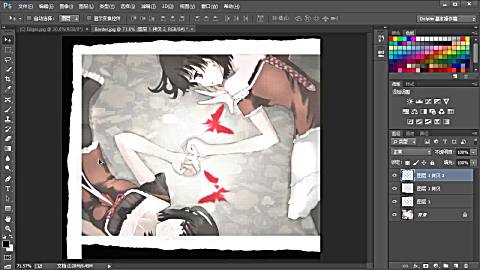 photoshop ps图片合成教程 平面设计制作