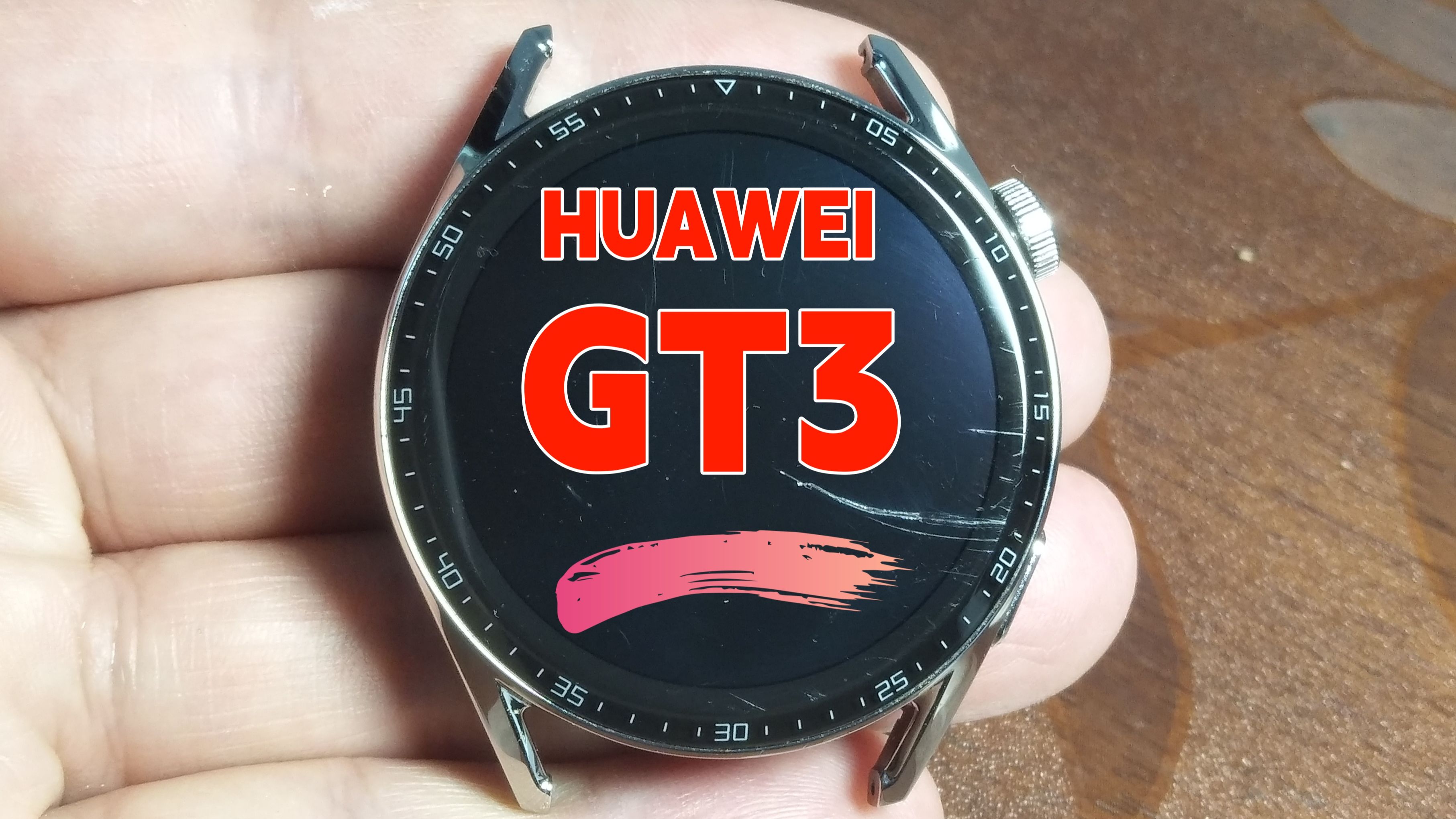 华为watch GT3手表屏幕划痕修复华为手表镜面划痕打磨抛光翻新苹果...