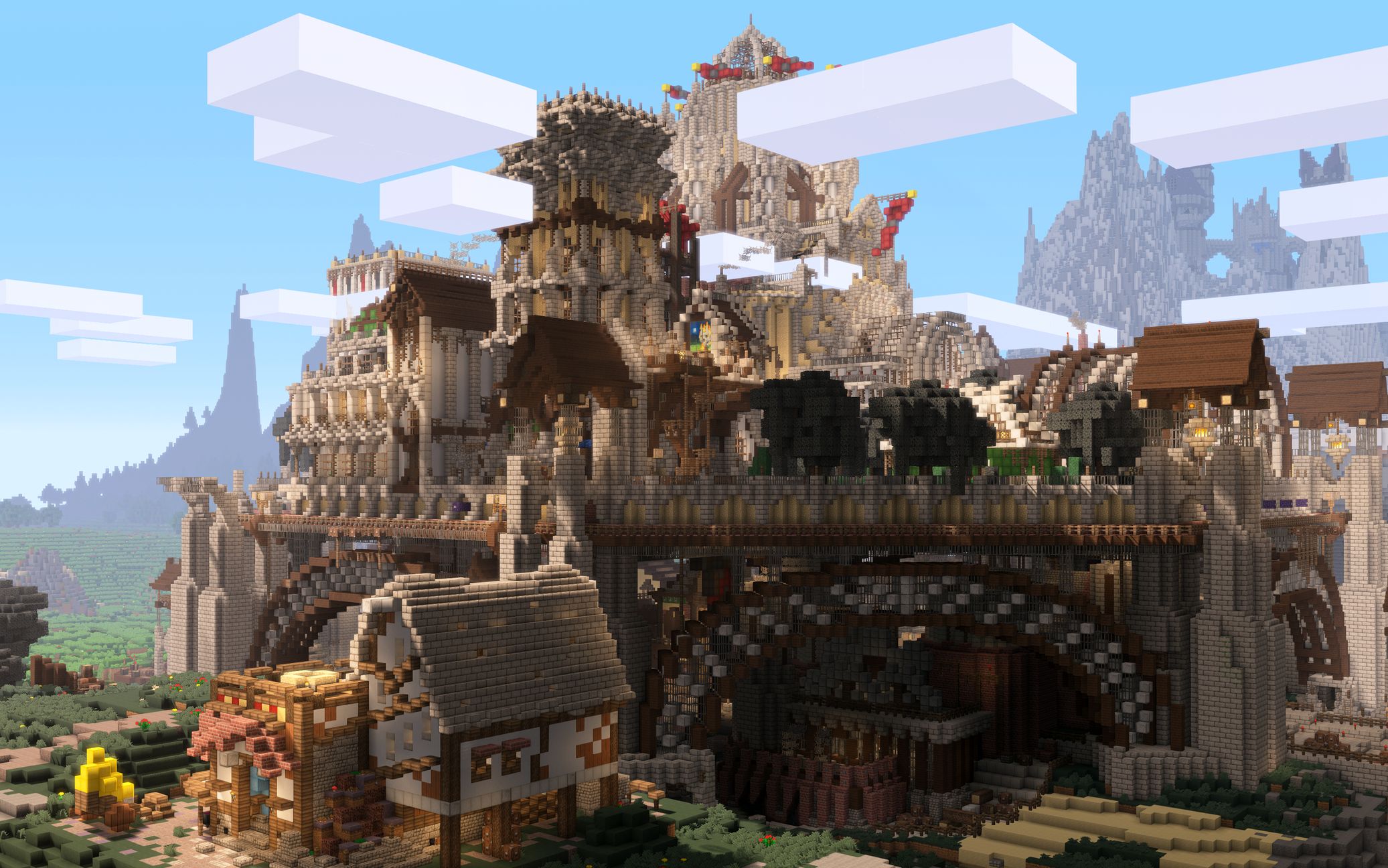 我的世界 战争领主 夺旗模式