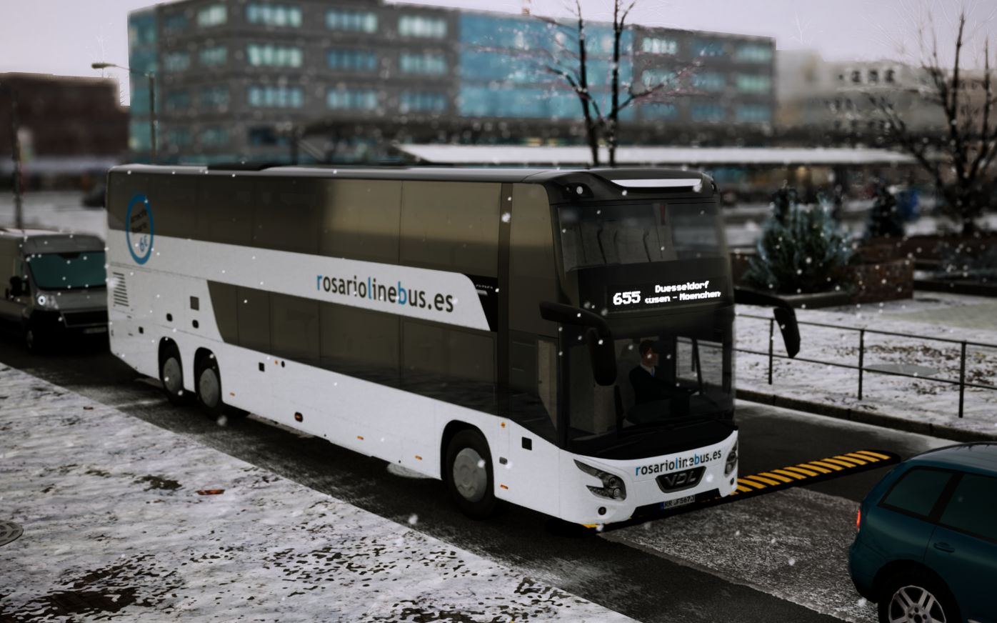 【长途客车模拟】驾驶VDL FDD2进行科隆~杜塞尔多夫 客运 上(模拟...