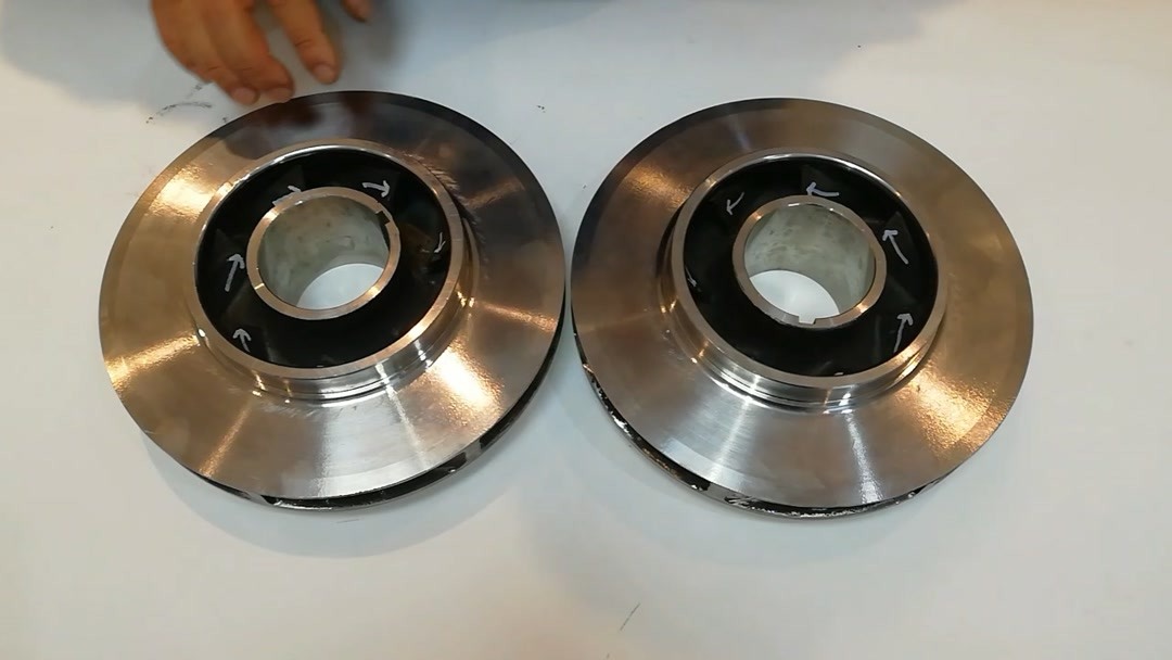 长沙三昌泵业D(P)自平衡多级泵,卧式多级泵正反叶轮区分视频讲解